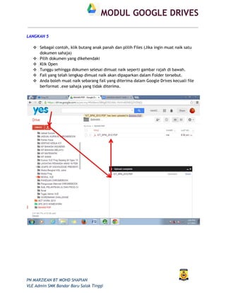 Upload File ke Google Drives | PDF