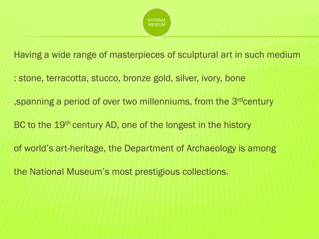 National Museum Ppt Ppt