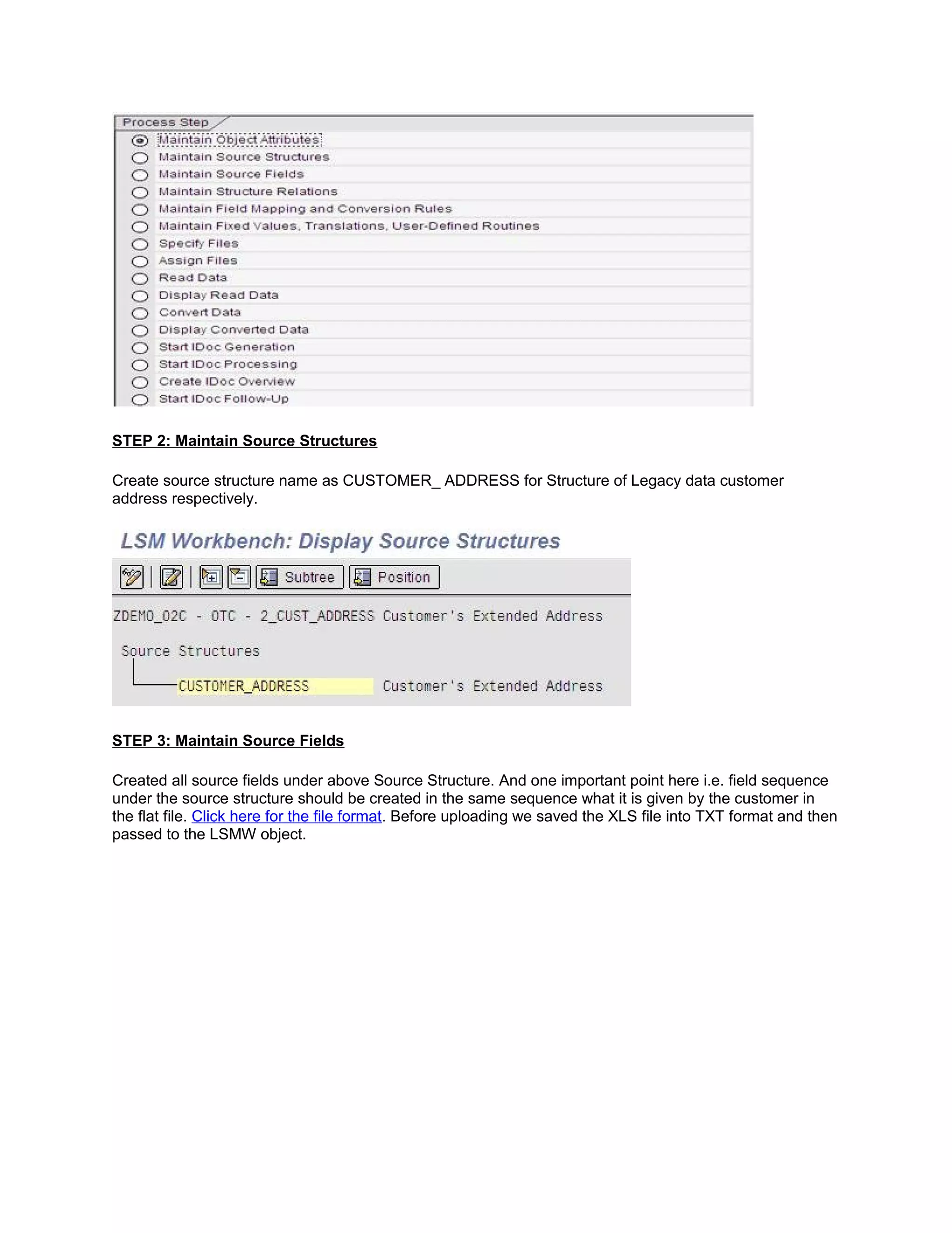 Uploading customer master extended address using bapi method | DOC