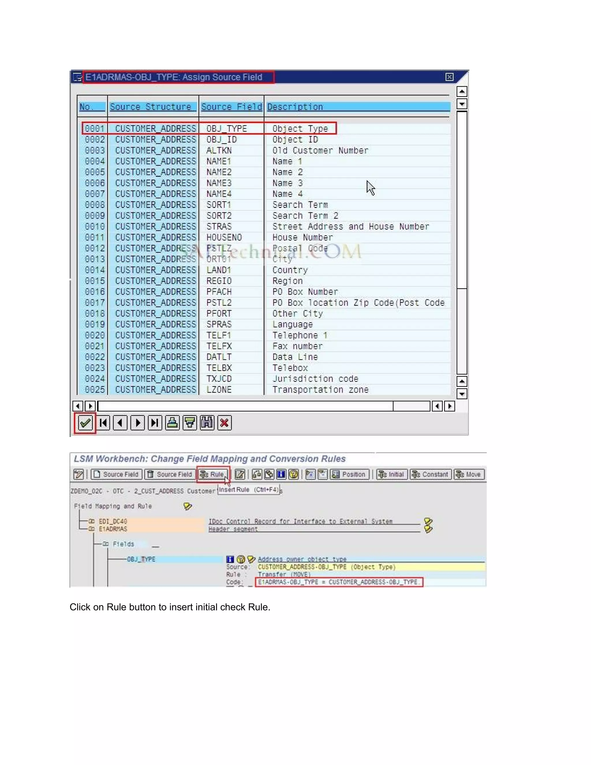 Uploading customer master extended address using bapi method | DOC