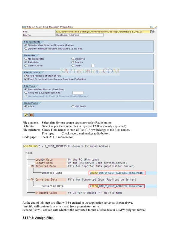 Uploading customer master extended address using bapi method | DOC