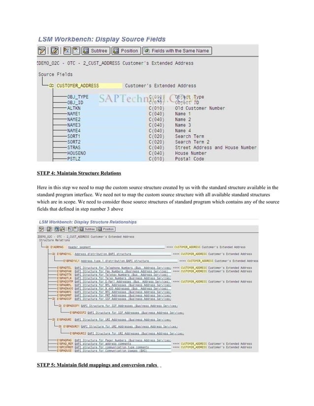 Uploading customer master extended address using bapi method | DOC