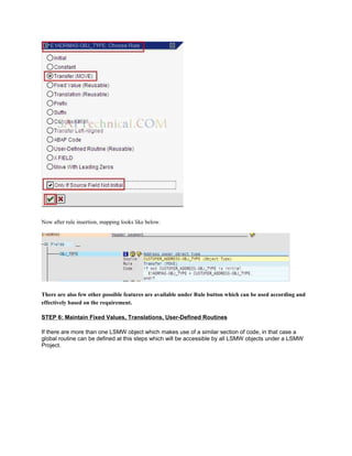 Uploading customer master extended address using bapi method | DOC