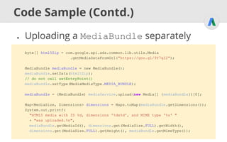 Uploading HTML5 ads | PDF