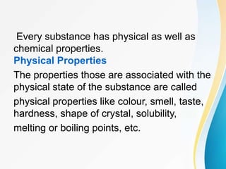 Chemistry 9th class Chapter 1 Basic Definitions Complete | PPTX