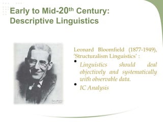 Introduction to Linguistics_The History of Linguistics | PPSX