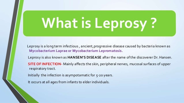 Basics Of Leprosy ( PATHOGENESIS)
