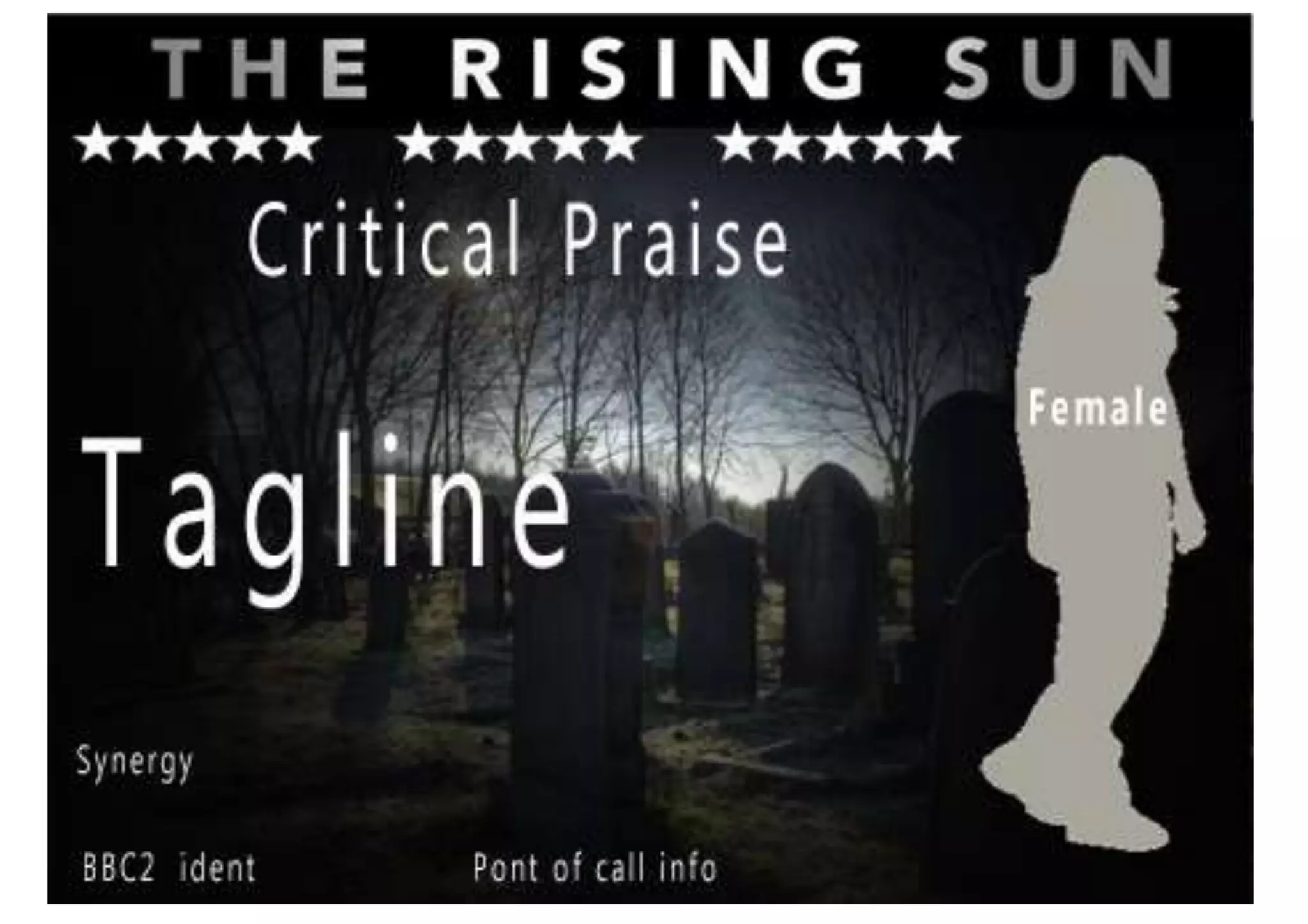 The Rising Sun Poster- Graphic Layout | DOCX