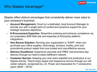 Staples Business Advantage | PPTX