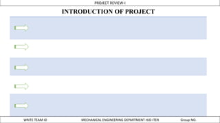 Project review 1 format | PPTX