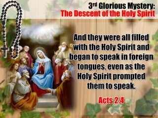 Glorious Mystery (Rosary Guide) PowerPoint Presentation Slides | PPTX