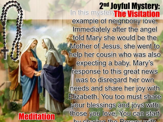 Joyful Mystery (Rosary Guide) PowerPoint Presentation Slides | PPTX ...