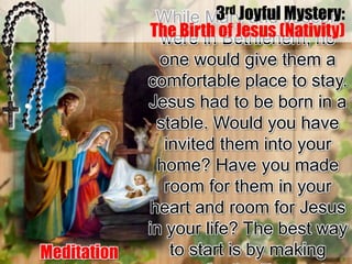 The Third Joyful Mystery