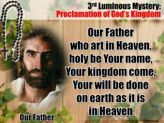Luminous Mystery (Rosary Guide) PowerPoint Presentation Slides | PPTX