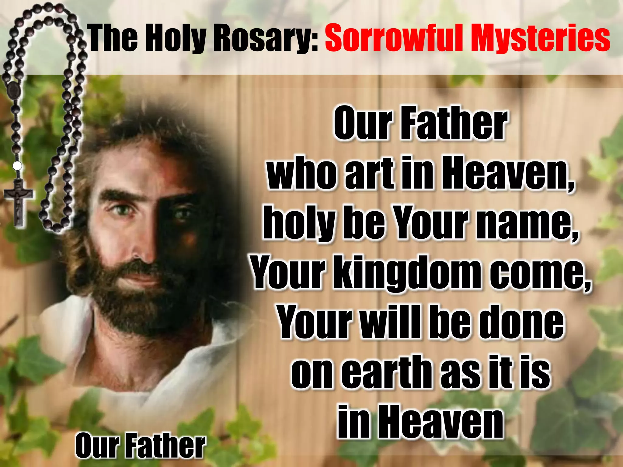 Sorrowful Mystery (Rosary Guide) PowerPoint Presentation Slides | PPTX ...