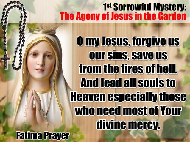 Sorrowful Mystery (Rosary Guide) PowerPoint Presentation Slides | PPTX ...