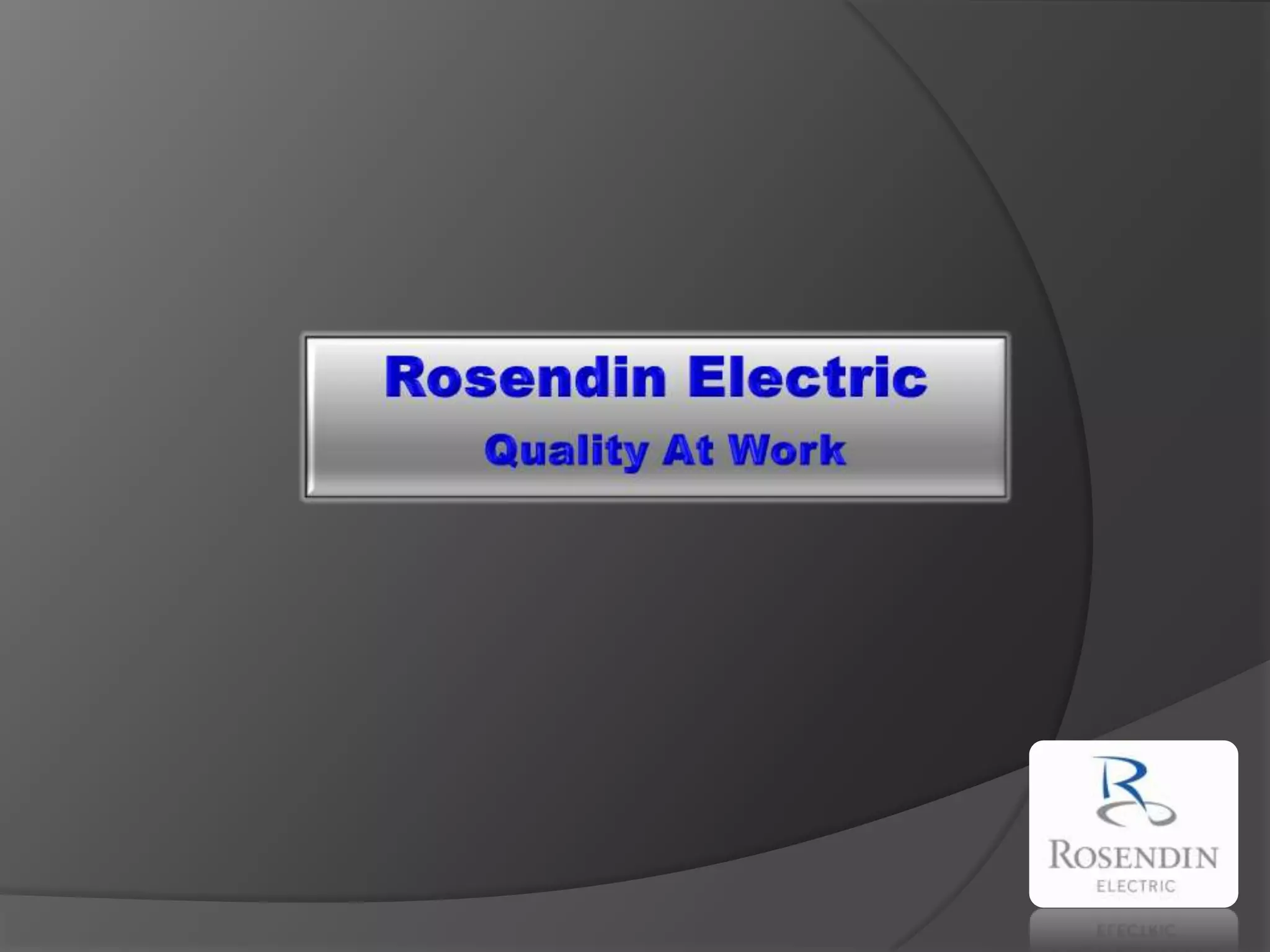 Rosendin Electric Powering the Future | PPTX