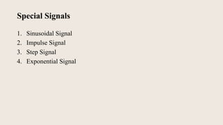 Introduction to Signals, Classification of Signals, Energy and Power ...