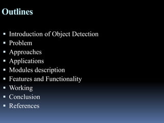 Traffic Violation Detector using Object Detection | PPTX
