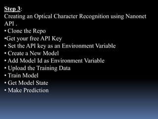 Traffic Violation Detector using Object Detection | PPTX