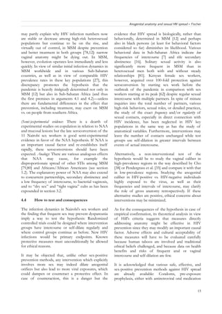 Anogenital anatomy and sexual HIV spread | PDF