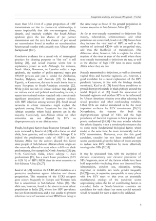 Anogenital anatomy and sexual HIV spread | PDF