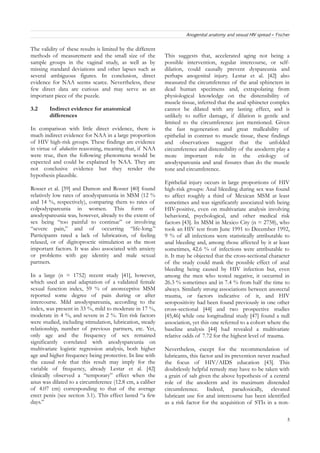 Anogenital anatomy and sexual HIV spread | PDF