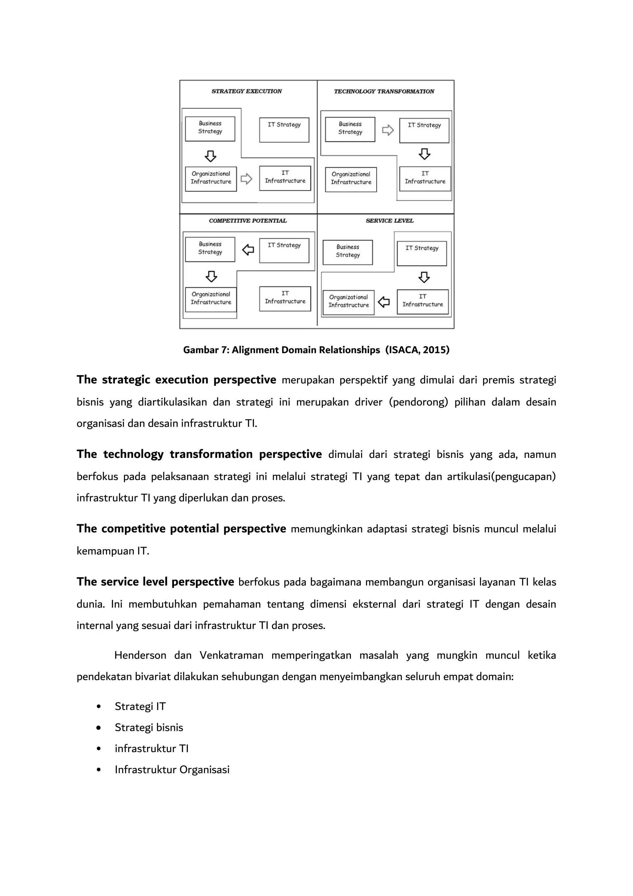IT BSC and Strategic Alignment Model (SAM) | PDF