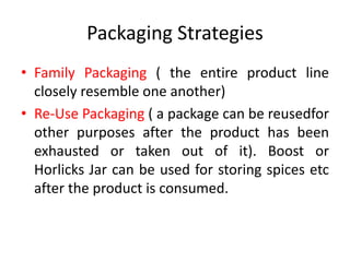 POM Unit 4 Product, Branding, Packaging, Labelling, Product Mix, NPD ...