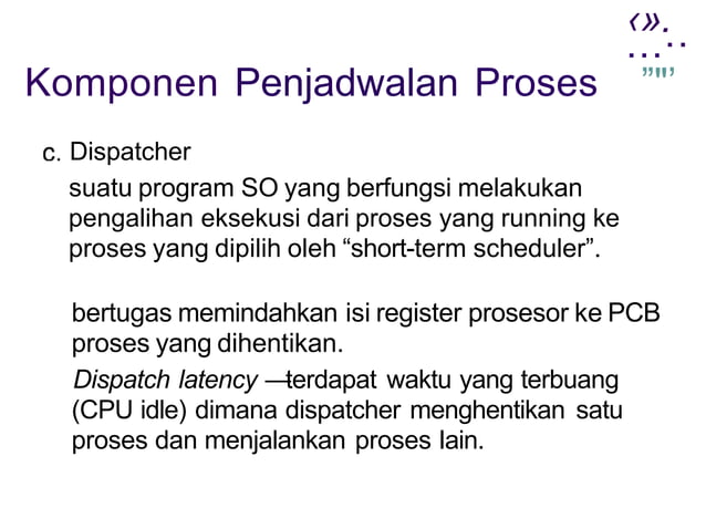 perhitungan penjadwalan cpu fcfs dan sjf premtive dan non premtive | PPTX