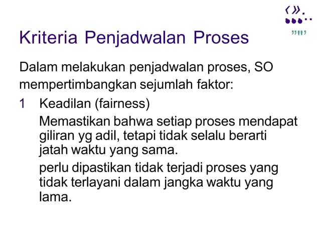 perhitungan penjadwalan cpu fcfs dan sjf premtive dan non premtive | PPTX