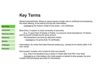 Intermediated Securities | PDF