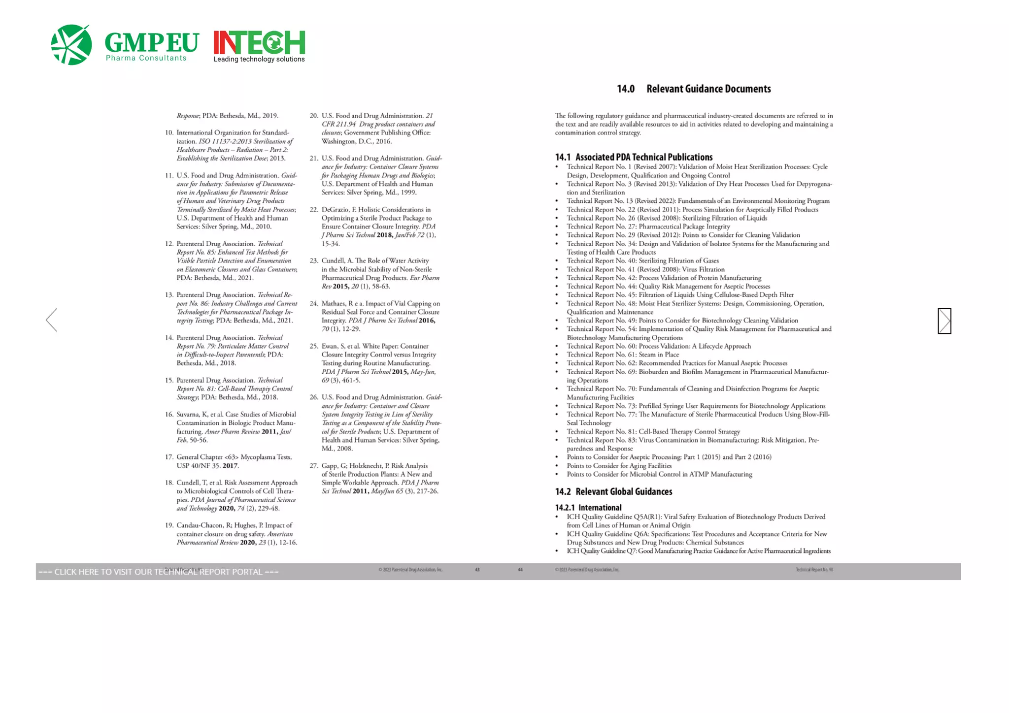 Technical Report.No 90 - Contamination Control Strategy Development in ...
