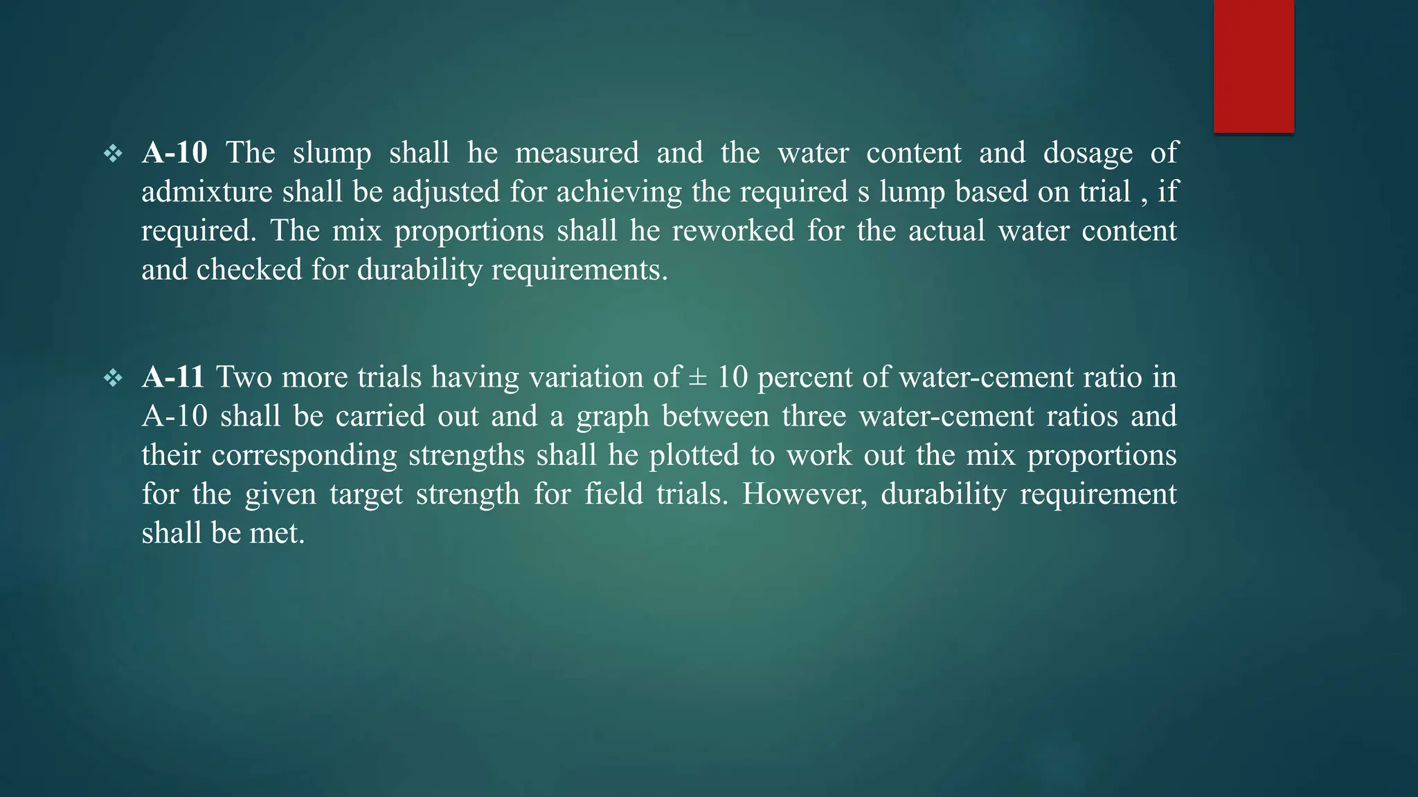 Concrete Mix Design by IS Code Method is code method uplod.pptx