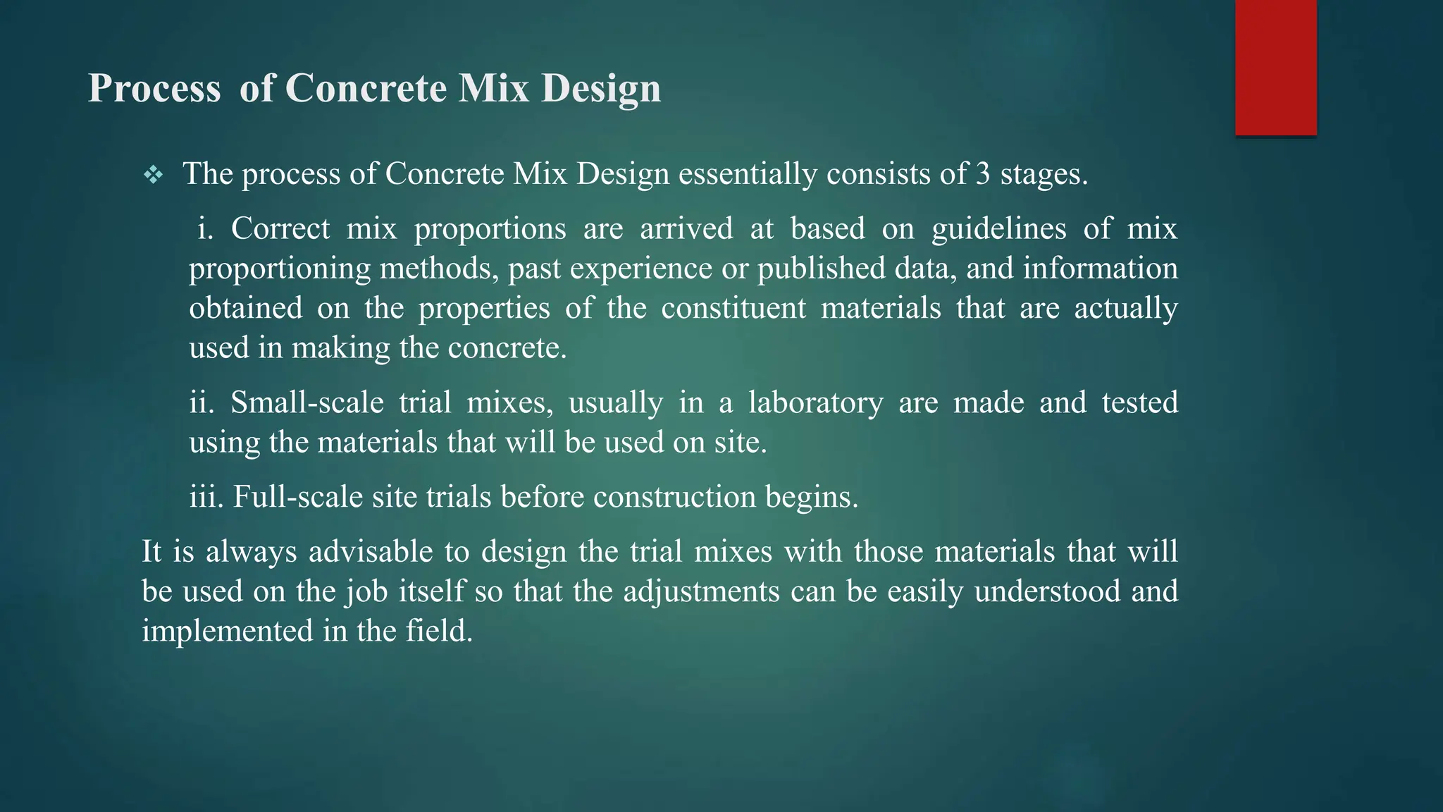 Concrete Mix Design by IS Code Method is code method uplod.pptx