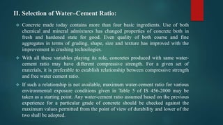 Concrete Mix Design by IS Code Method is code method uplod.pptx