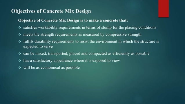 Concrete Mix Design by IS Code Method is code method uplod.pptx