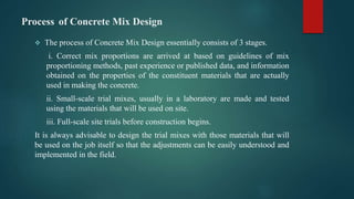 Concrete Mix Design by IS Code Method is code method uplod.pptx