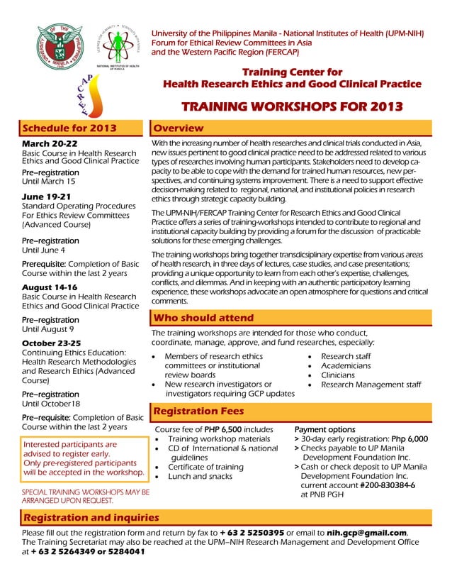 University of the Philippines Manila - National Institutes of Health ...