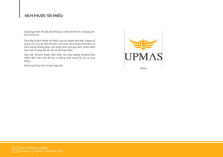 Thiết kế logo Upmas Guideline | PDF