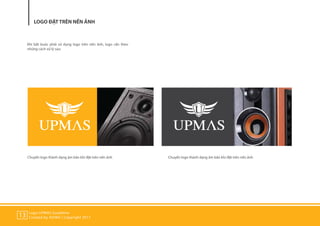 Thiết kế logo Upmas Guideline | PDF