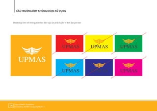 Thiết kế logo Upmas Guideline | PDF