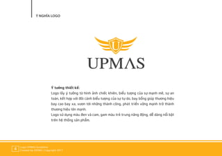 Thiết kế logo Upmas Guideline | PDF