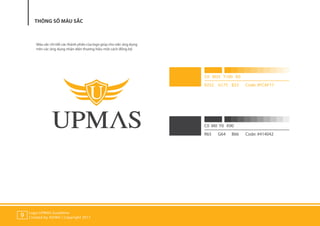 Thiết kế logo Upmas Guideline | PDF