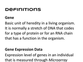 Gene Expression Data Analysis | PDF