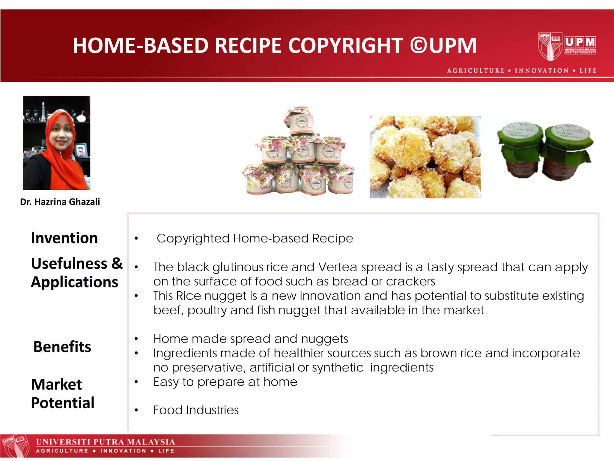 UPM Malaysia food technology | PDF