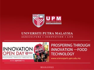 UPM Malaysia food technology | PDF