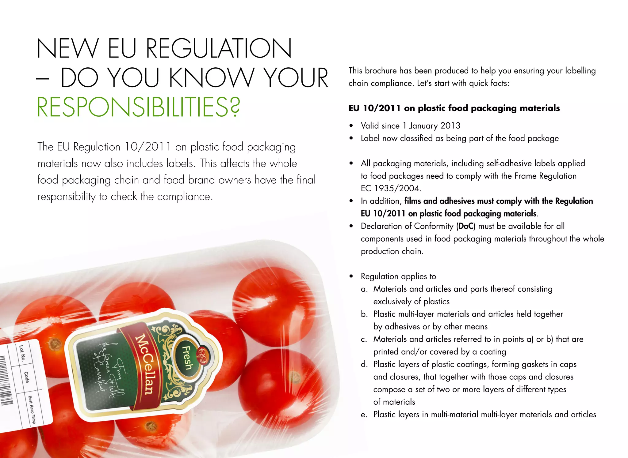 Are your food labels legal? Labels and Regulation in the Food Packaging ...