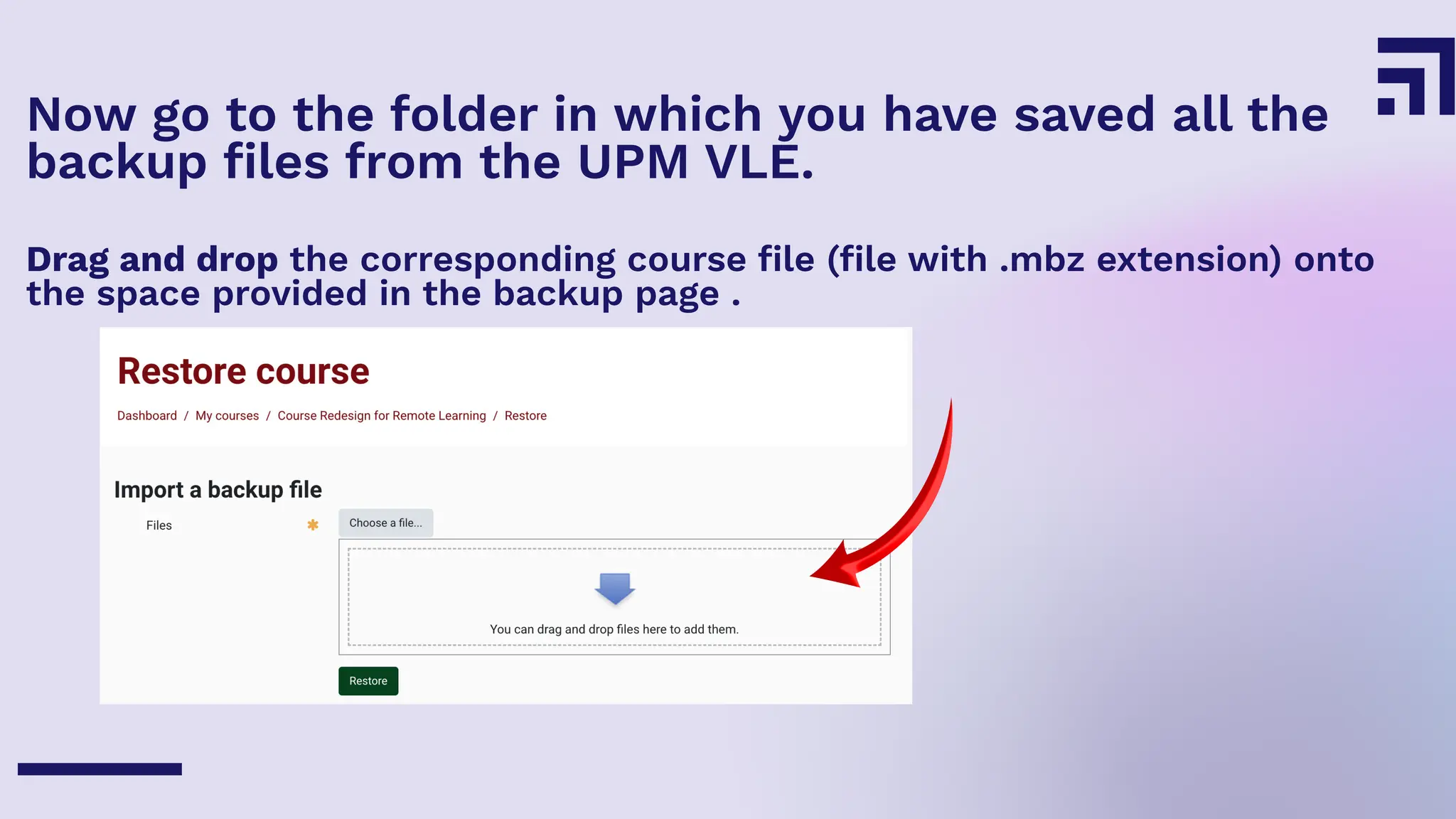 UPMVLE migration to ARAL. A step- by- step guide | PDF