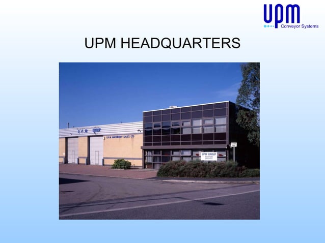 UPM Conveyors Products Highlights | PPS | Food & Drink
